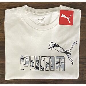 Puma | Shirts | Puma Mens Size Large Splash Logo Tshirt Crew Neck Short ...